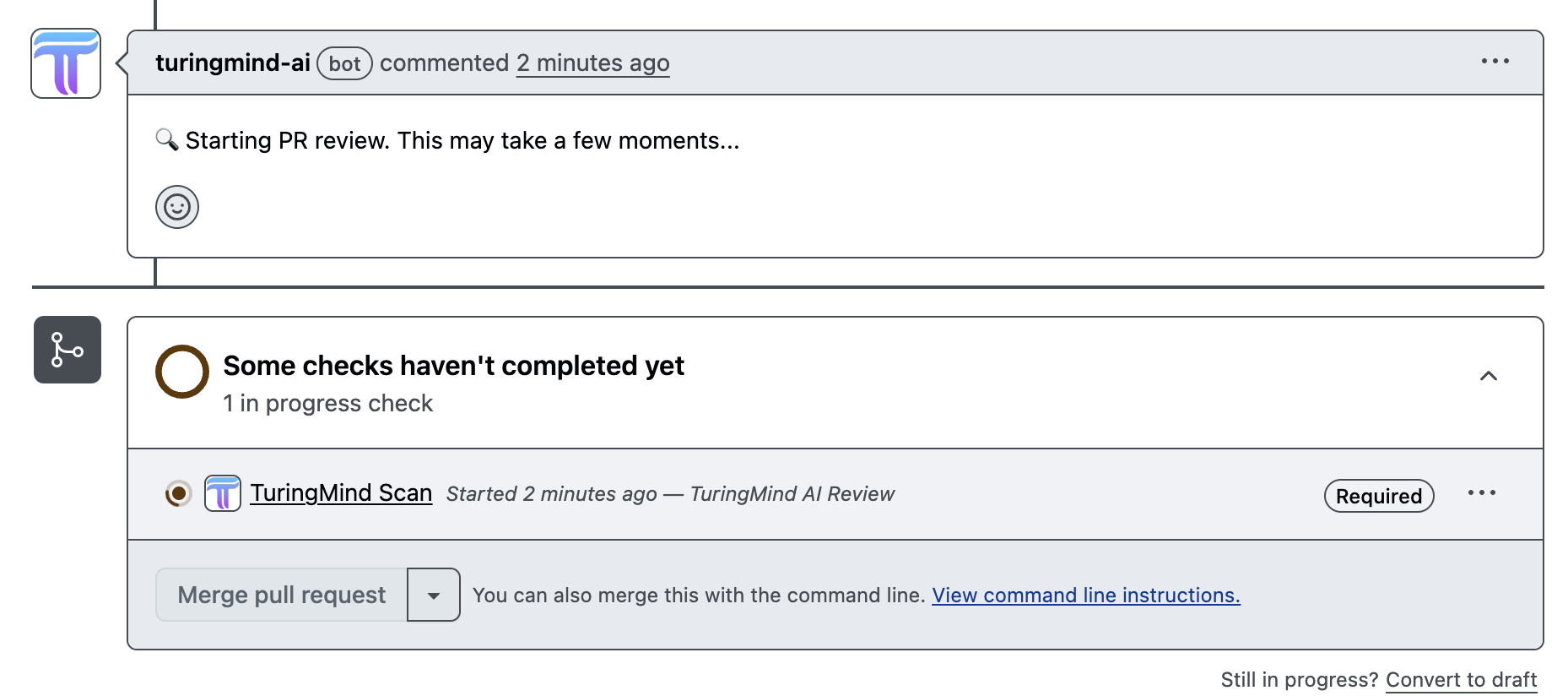 TuringMind | AI Code Review That Understands Your Codebase